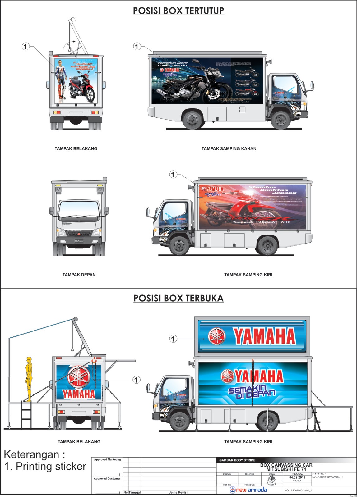 Karoseri Catur Bus: design box&bus new