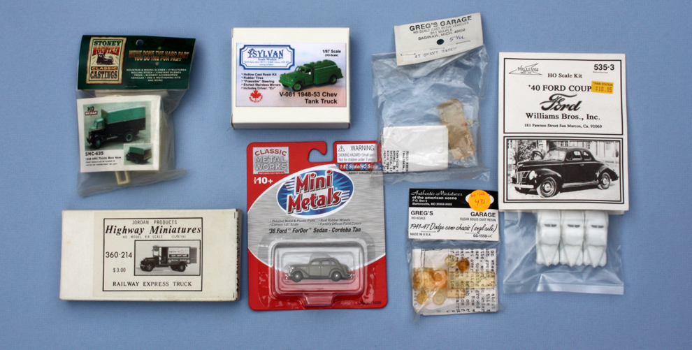 modeling the SP: Automobiles in HO scale