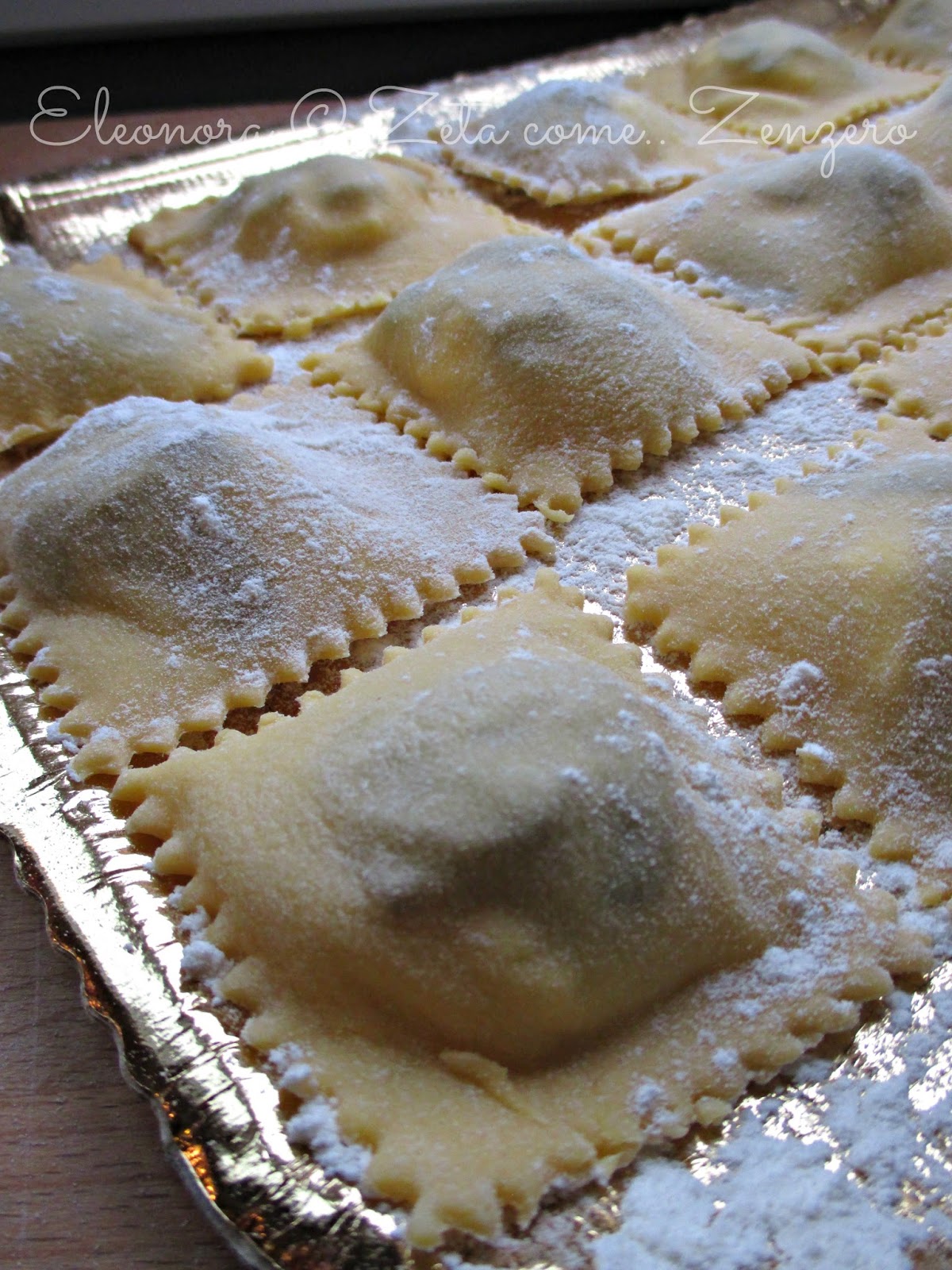 Zeta come.. Zenzero: I PROFUMI DELL'AUTUNNO: RAVIOLONI BURRATA E FUNGHI ...