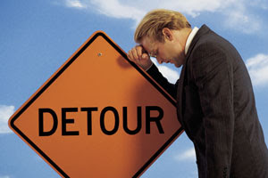 Detour Up Ahead!