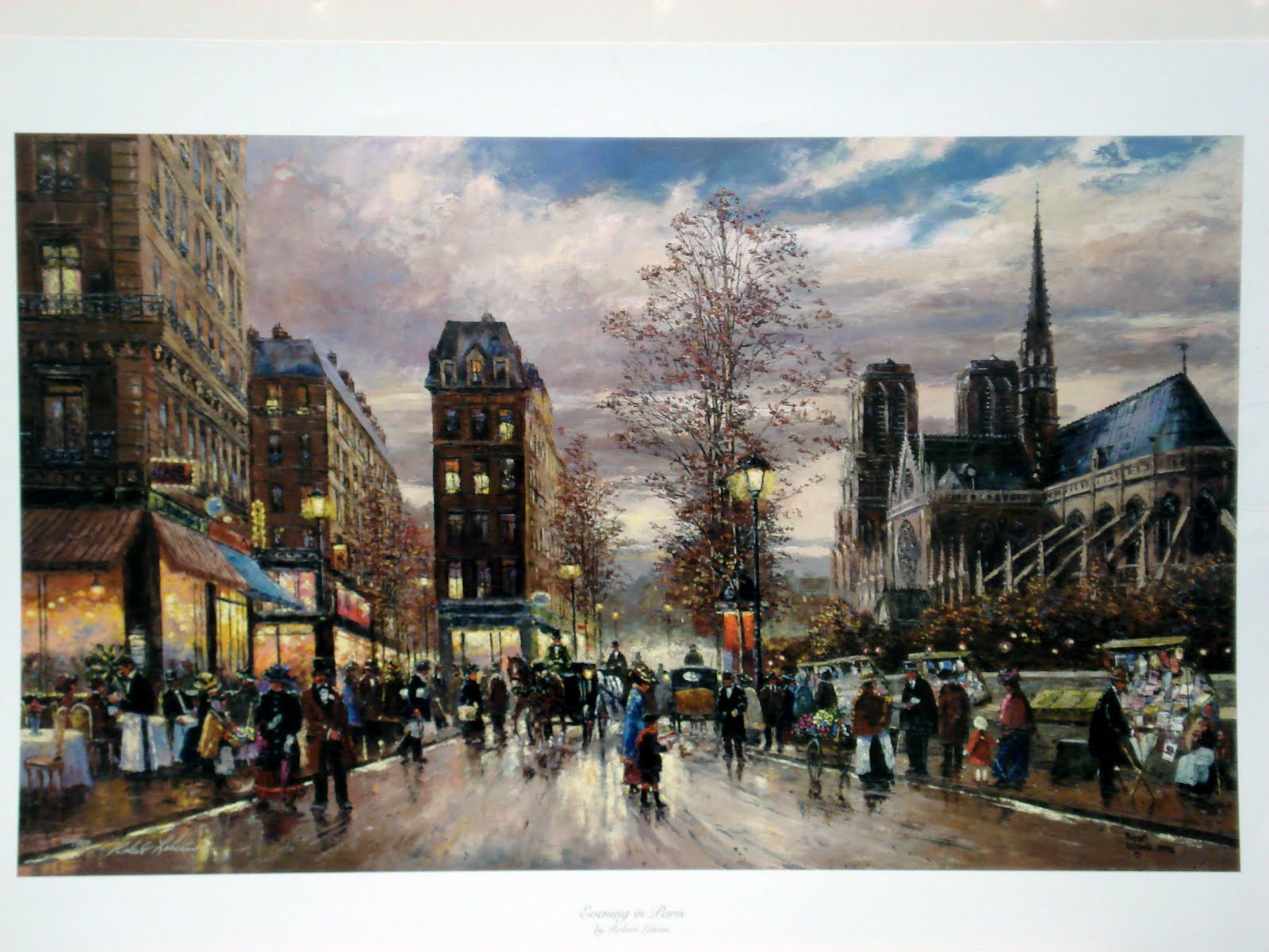 S. Morantz Galleries: Evening In Paris by Robert Lebron