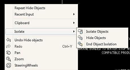 CAD Tip Of The Day: How to isolate objects and hide it.