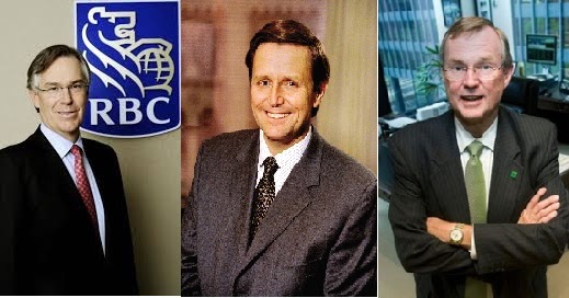 BuzzCanada: RBC's Gordon Nixon, BNS's Richard Waugh, TD's Ed Clark ...