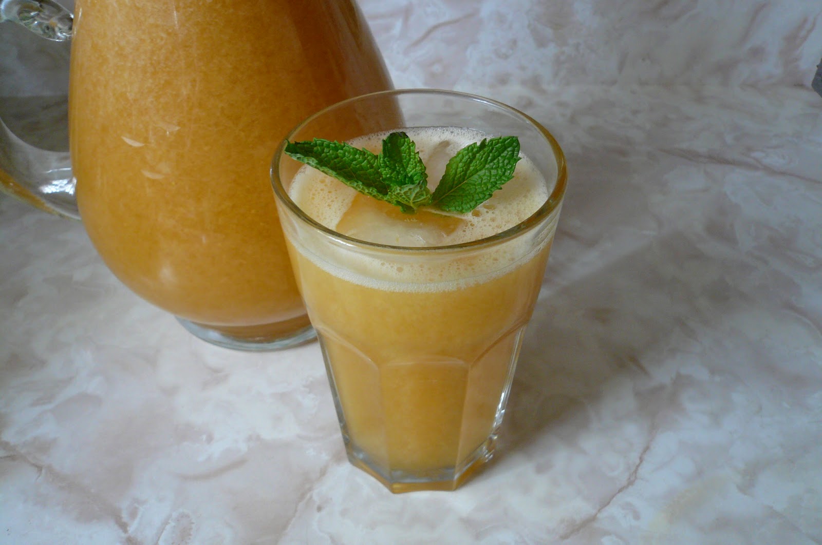 Te frío de Mango con Piña - Mi Cocina Rápida