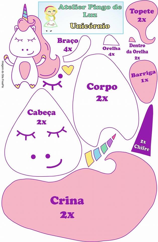 Moldes para feltro - Ver e Fazer