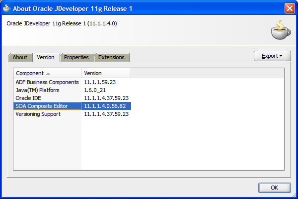 Mark's Blog: Install Oracle OSA JDeveloper extension to JDeveloper 11g