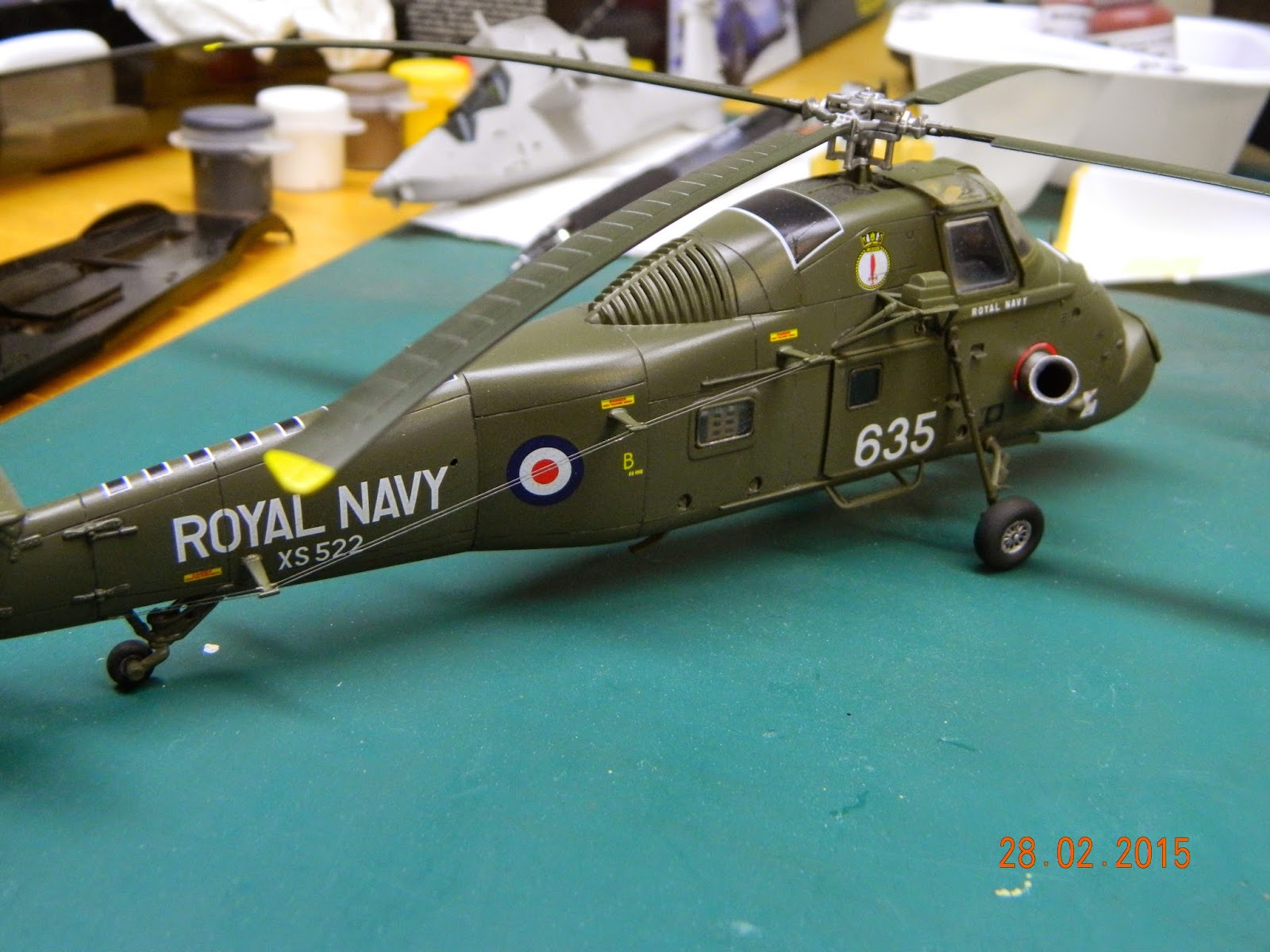 Check Your Six Studios: Westland Wessex / HMS London Kit by Italeri in ...