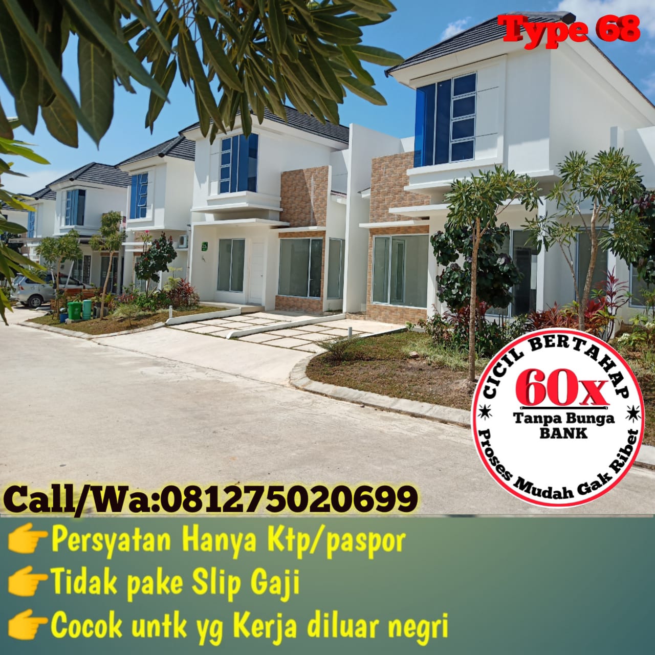 Perumahan CIPTA GREEN VILLE Batam | Cash Bertahap Tanpa Bunga, Tanpa Dp ...
