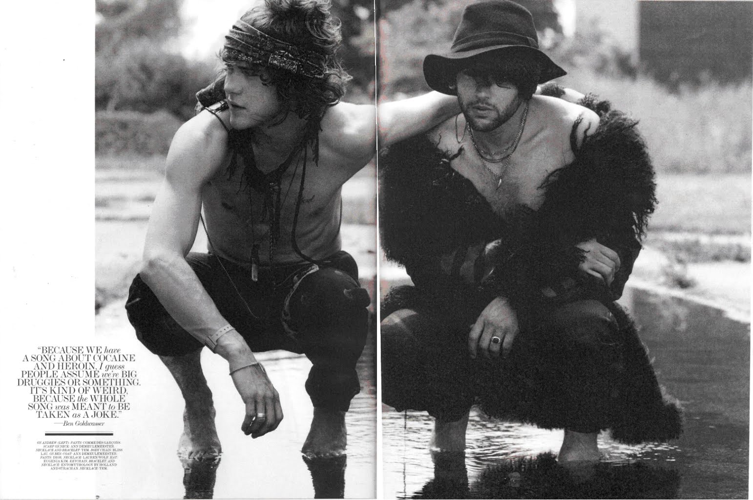 Nothing Seems As Pretty As The Past: Photoshoot: MGMT in Interview Magazine