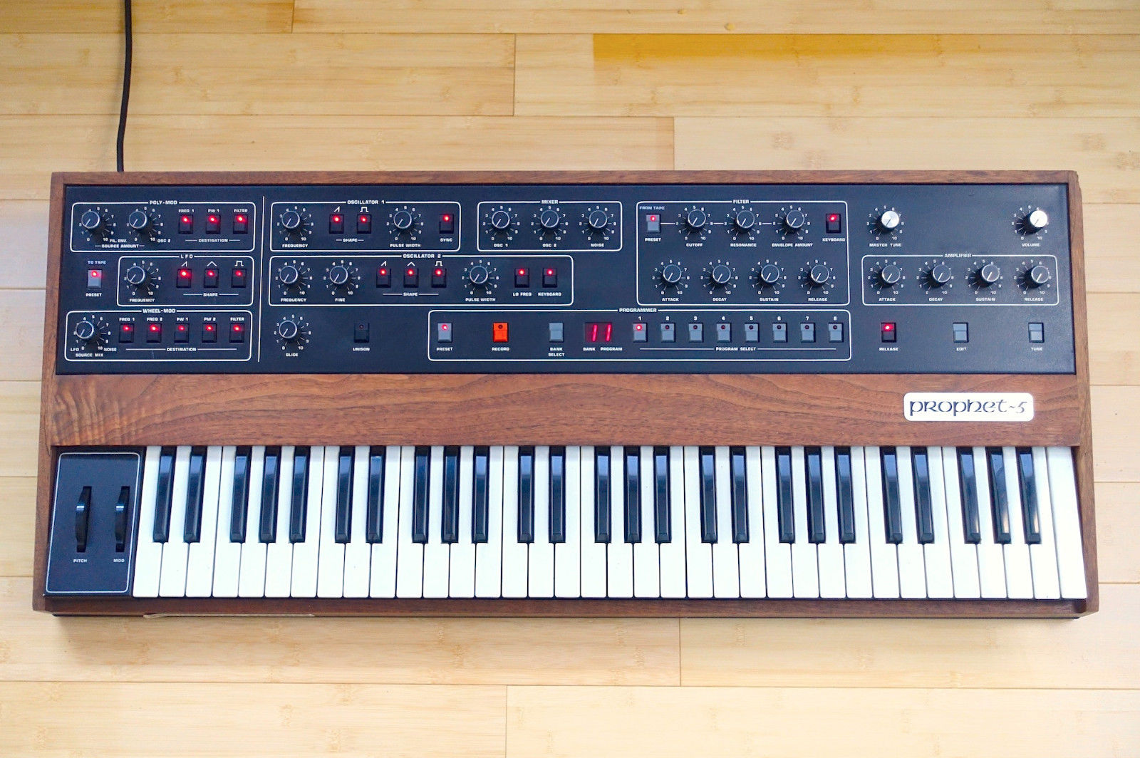 MATRIXSYNTH: Sequential Circuits Prophet 5 Rev 2 SN 0889