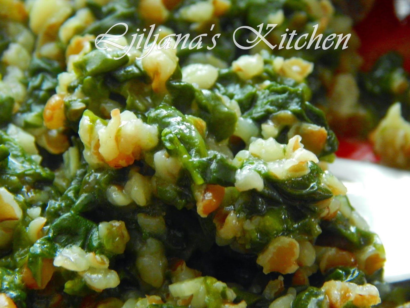 PIRJAN OD ŠPINATA I BULGURA