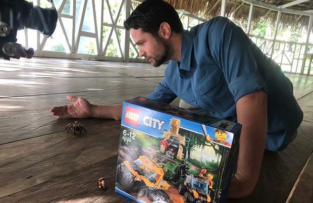 樂高「叢林探險隊」與「國家地理雜誌兒童版」南非科學家 Andrés Ruzo 再次合作，喚起兒童對環保議題的意識！