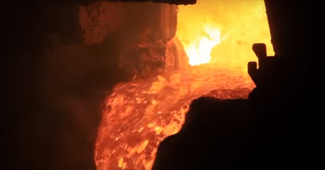 ELECTRIC ARC FURNACE (STEELMAKING): De-Slagging
