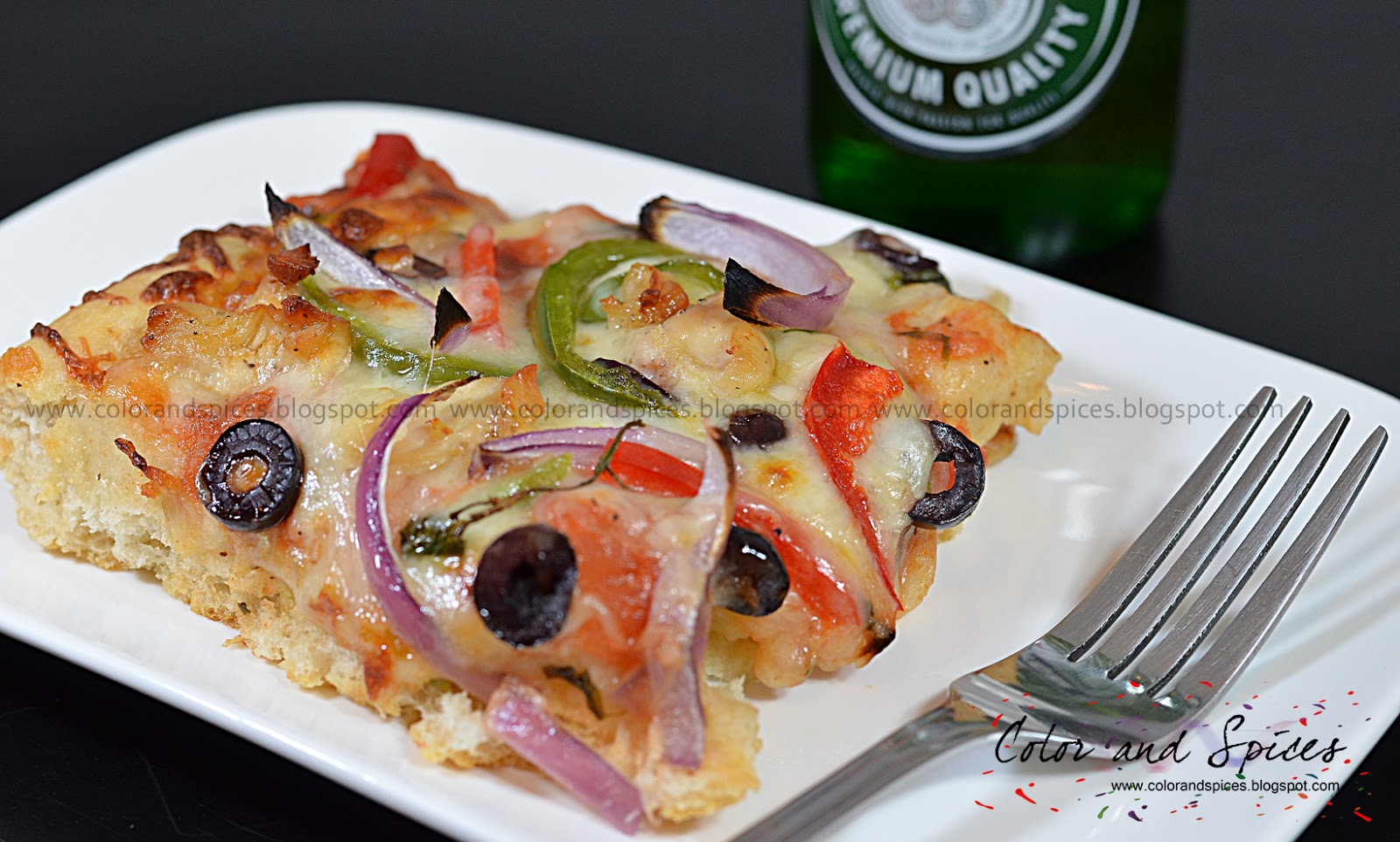 Color and Spices: Pizza...