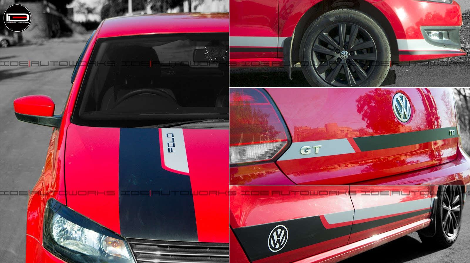 VW Polo Racing Stripes | IDE Autoworks