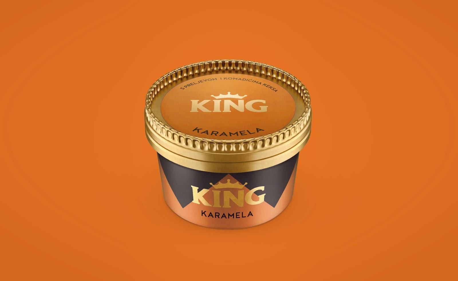 New King Ice Cream in a cup – Packaging Of The World