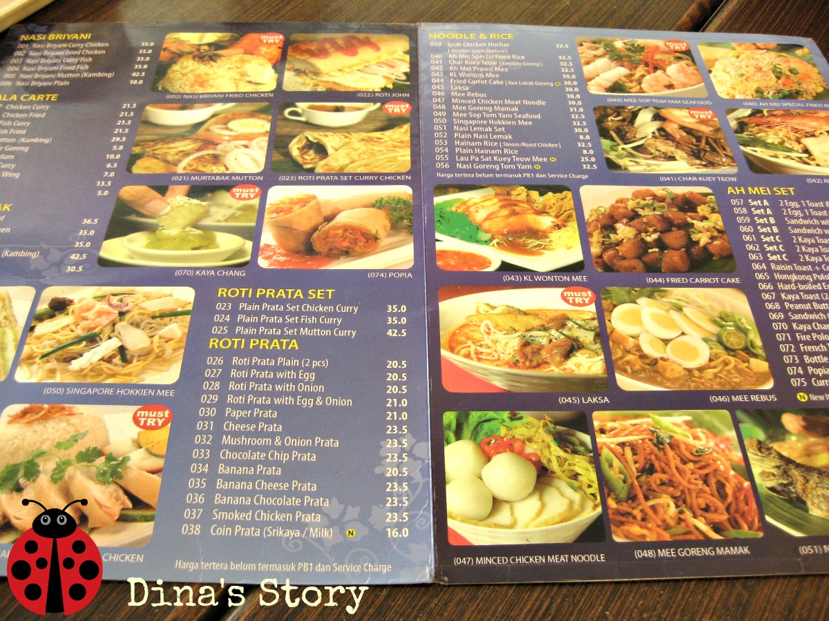 Dina's Story: [MAKAN-MAKAN] Ah Mei Cafe Puri Indah Mall, Jakarta Barat