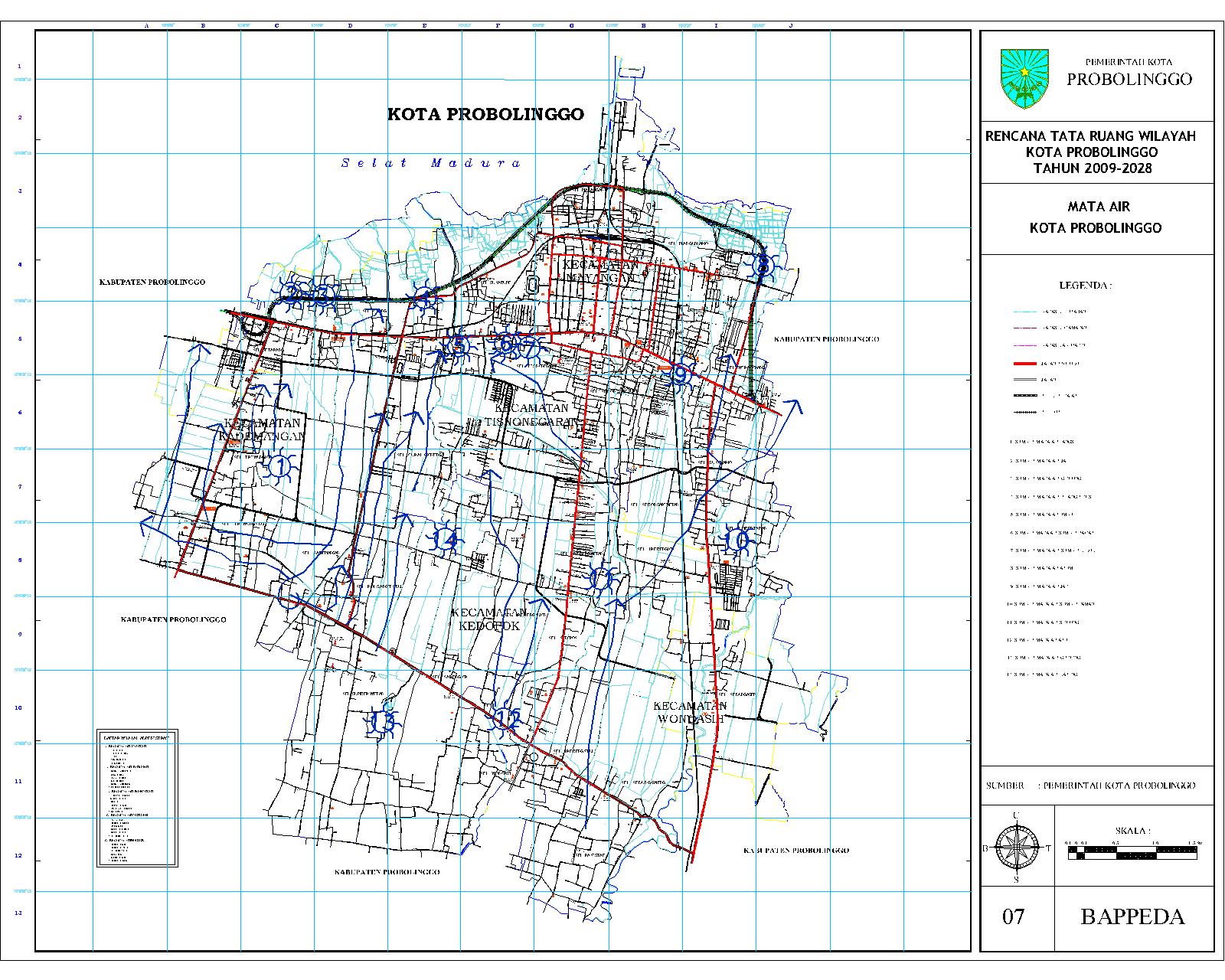 Profil Kota Probolinggo: Geografis