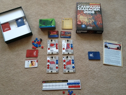 Campaign Manager 2008 Review | Board Game Reviews by Josh