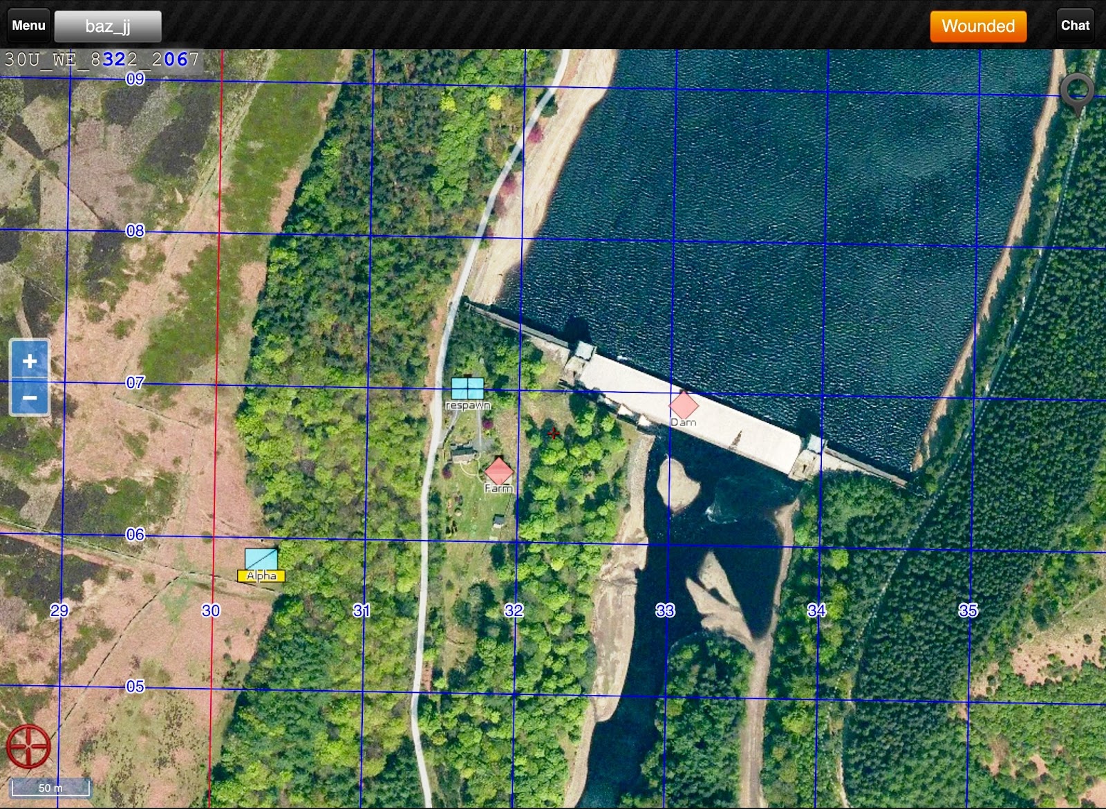 Airsoft SOFSIM: Blue Force Tracking for Milsims