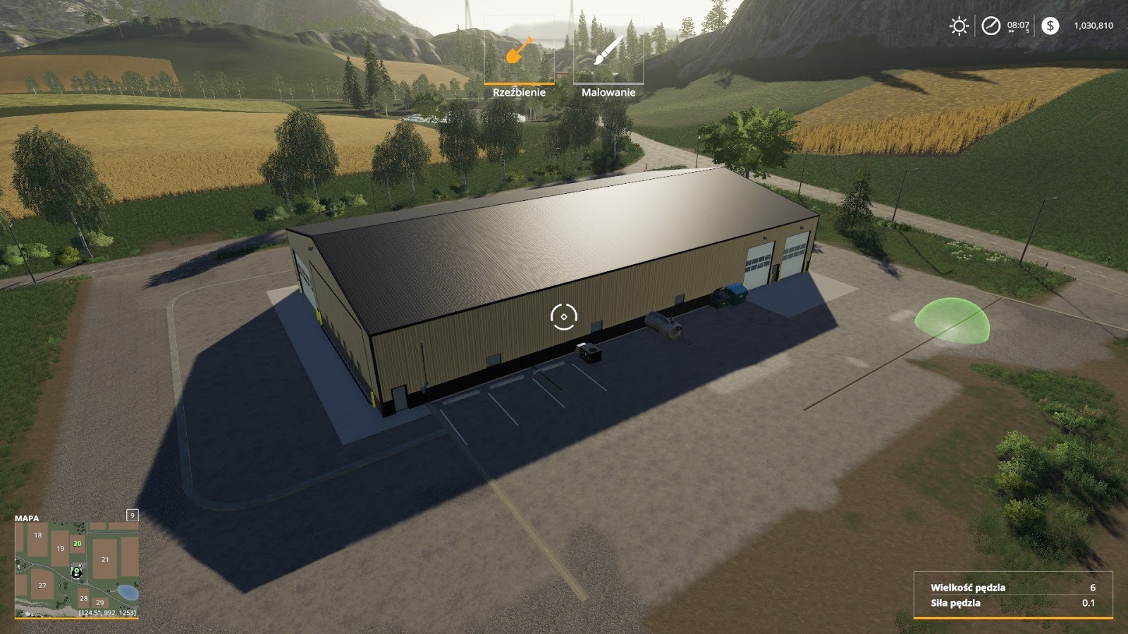 FS19 Placeable machine shop v1.0 - FS 19 & 22 USA Mods Collection