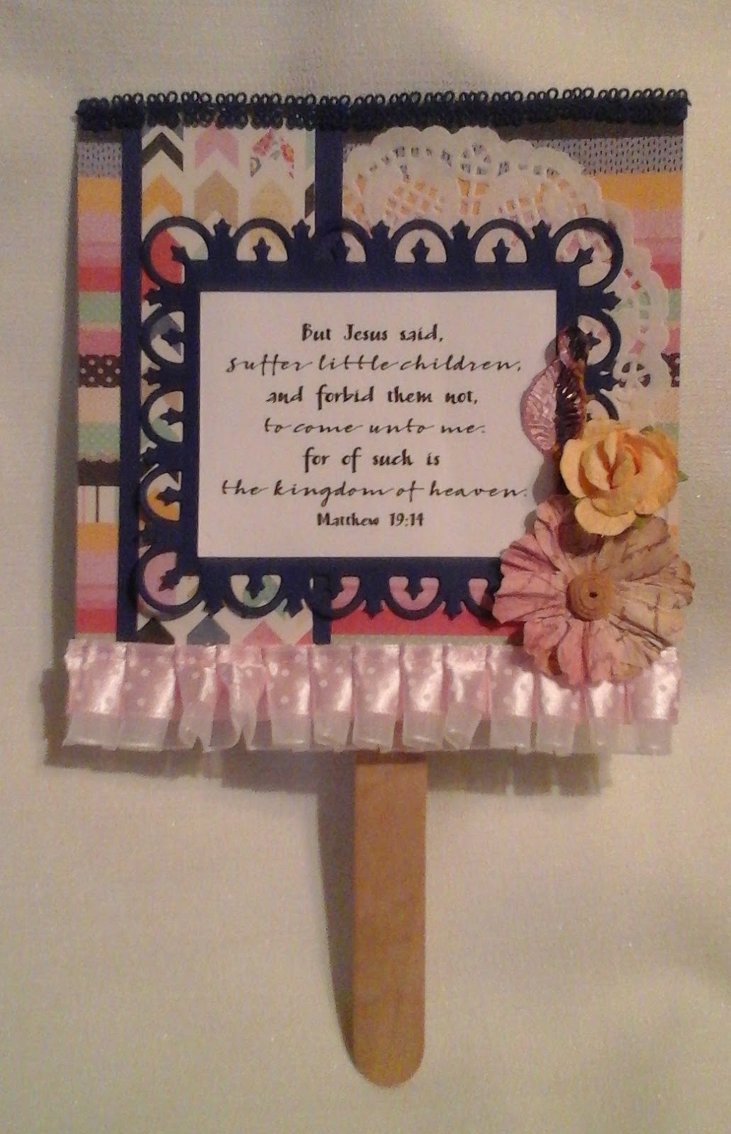 Papercrafting Paradise: It's a Church Fan