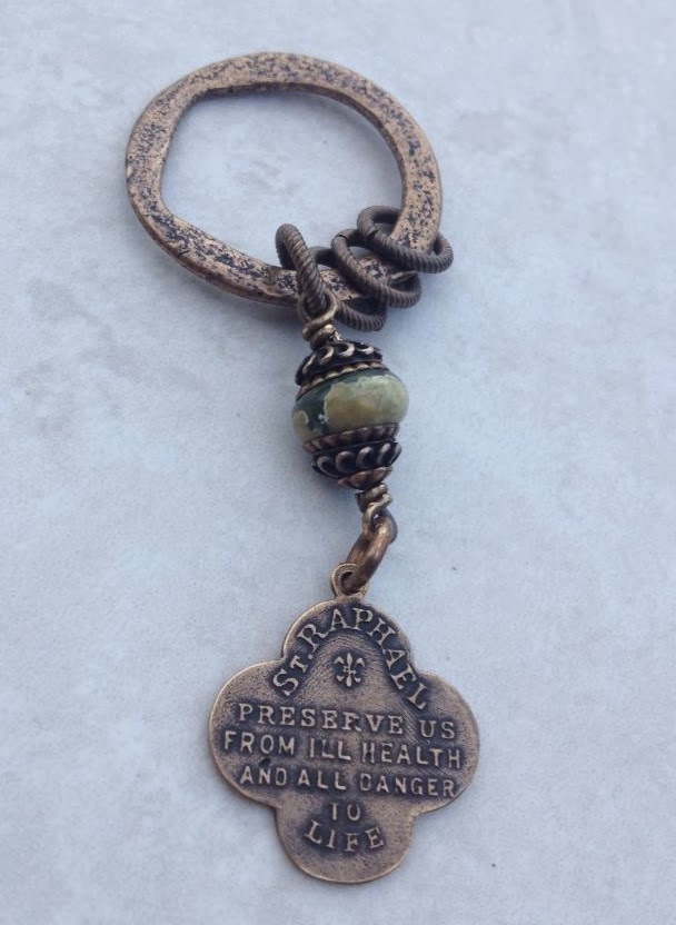 All Beautiful Catholic Beads: KEY RINGS