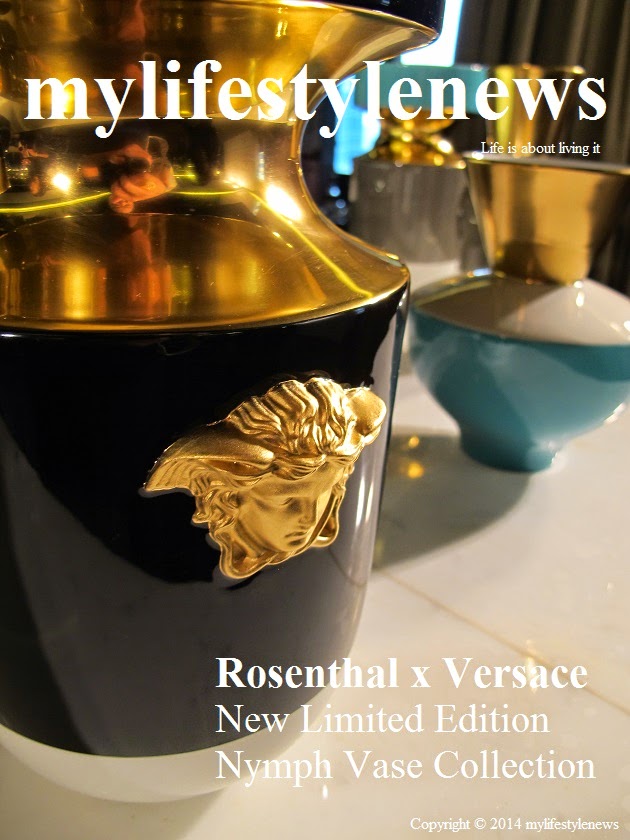 mylifestylenews: Rosenthal x Versace New Limited Edition Nymph Vase ...