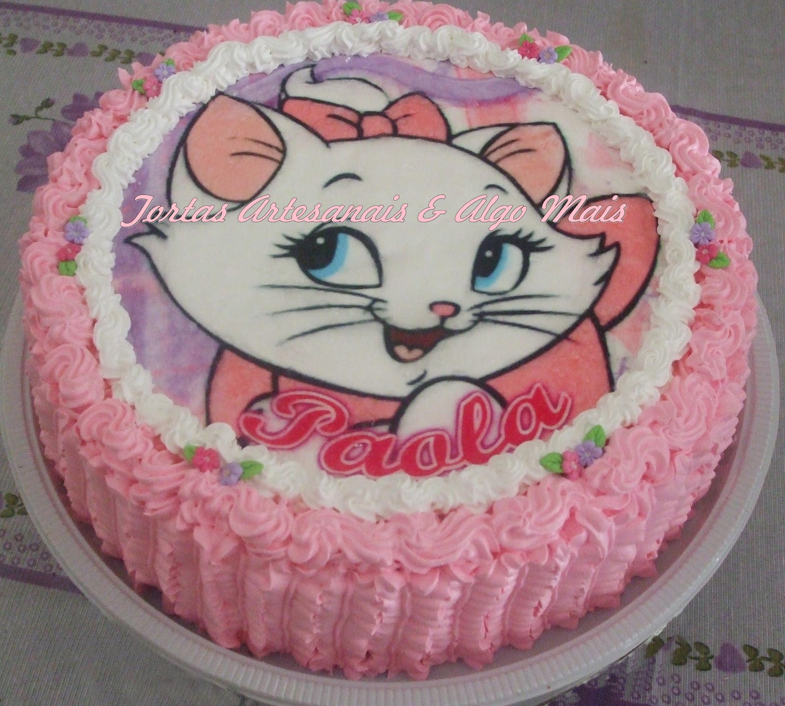 Modelo de torta de la gata marie - Imagui