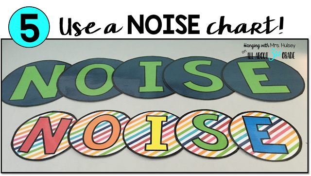 Noisy Classroom? 5 Ways to Keep It Quiet! | All About 3rd Grade