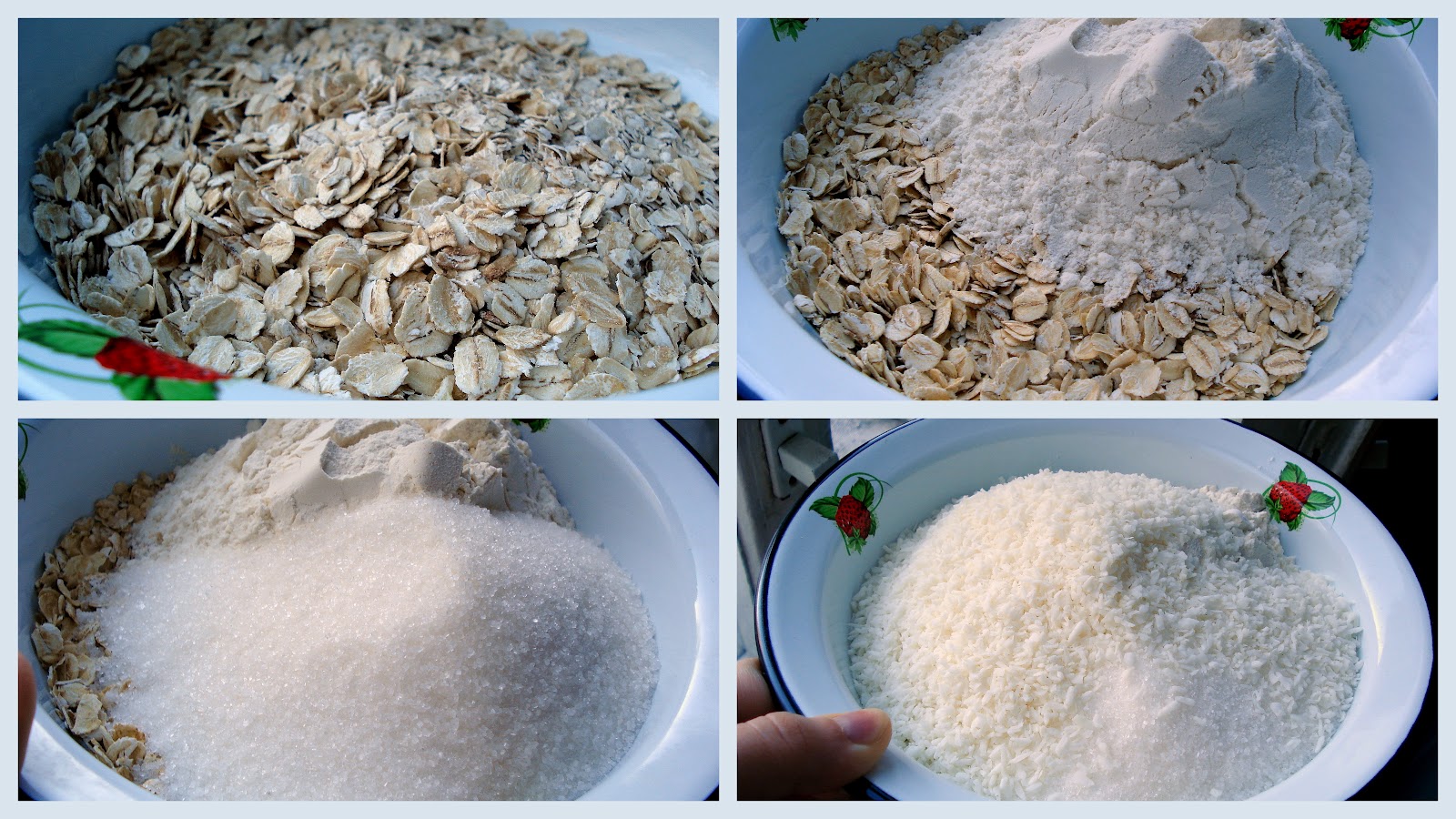 Vois ces trésors, et ces merveilles..: Овсяное печенье с кокосом ...