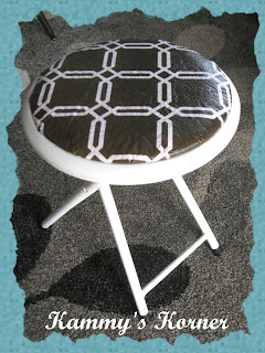 Kammy's Korner: Quick Folding Stool Redo