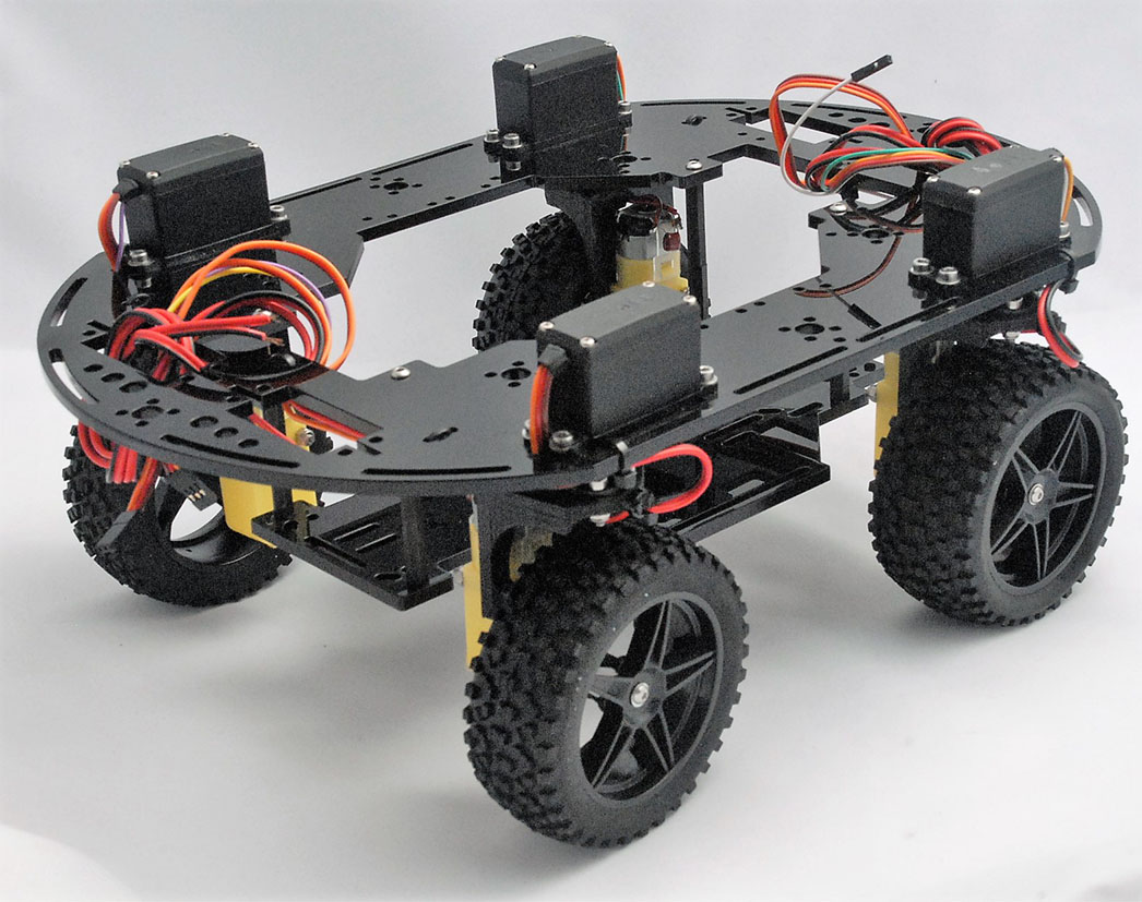 Andromina robot V.2.0: Robot, encoders y Kinect. El nuevo diseño del ...