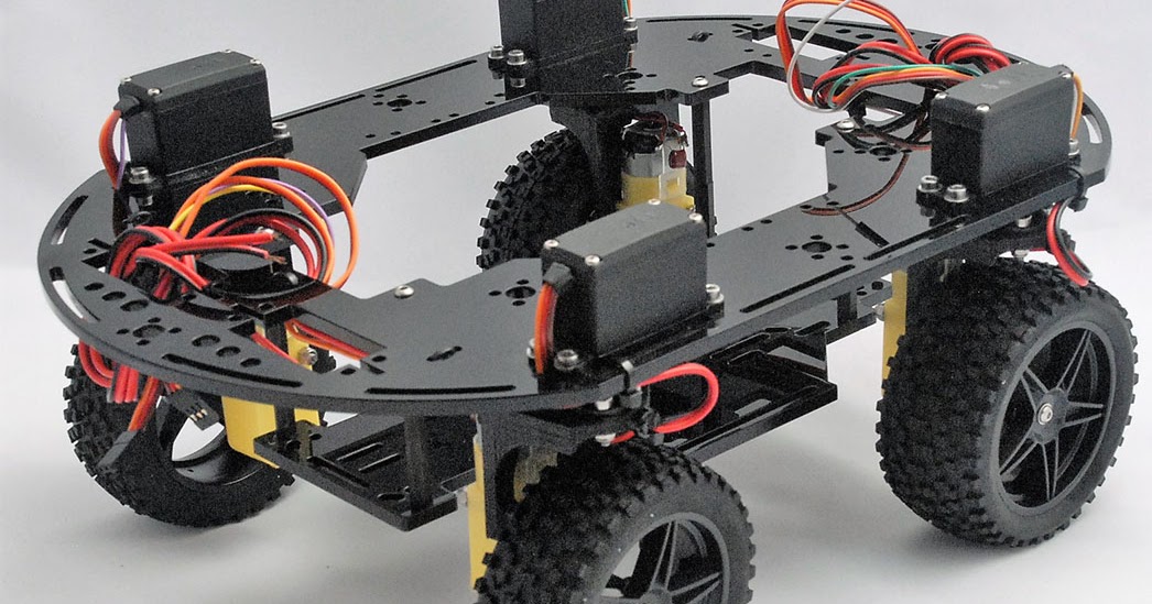 Andromina robot V.2.0: Robot, encoders y Kinect. El nuevo diseño del ...