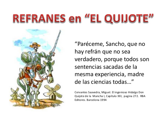 Comunicando: Refranes y frases hechas