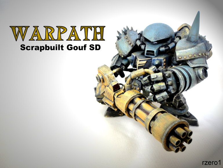 SD Gouf "warpath" Custom Build