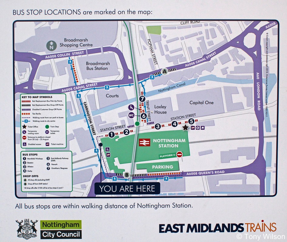 FOCUS TRANSPORT: Nottingham Station - Bus Replacement Services