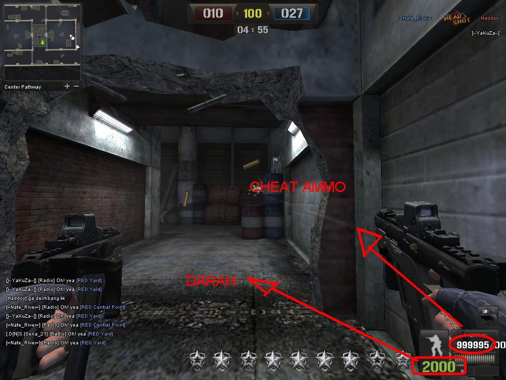 Cheat PB Point Blank -1 Hit + Replace Weapon + Auto headshot Datar ...