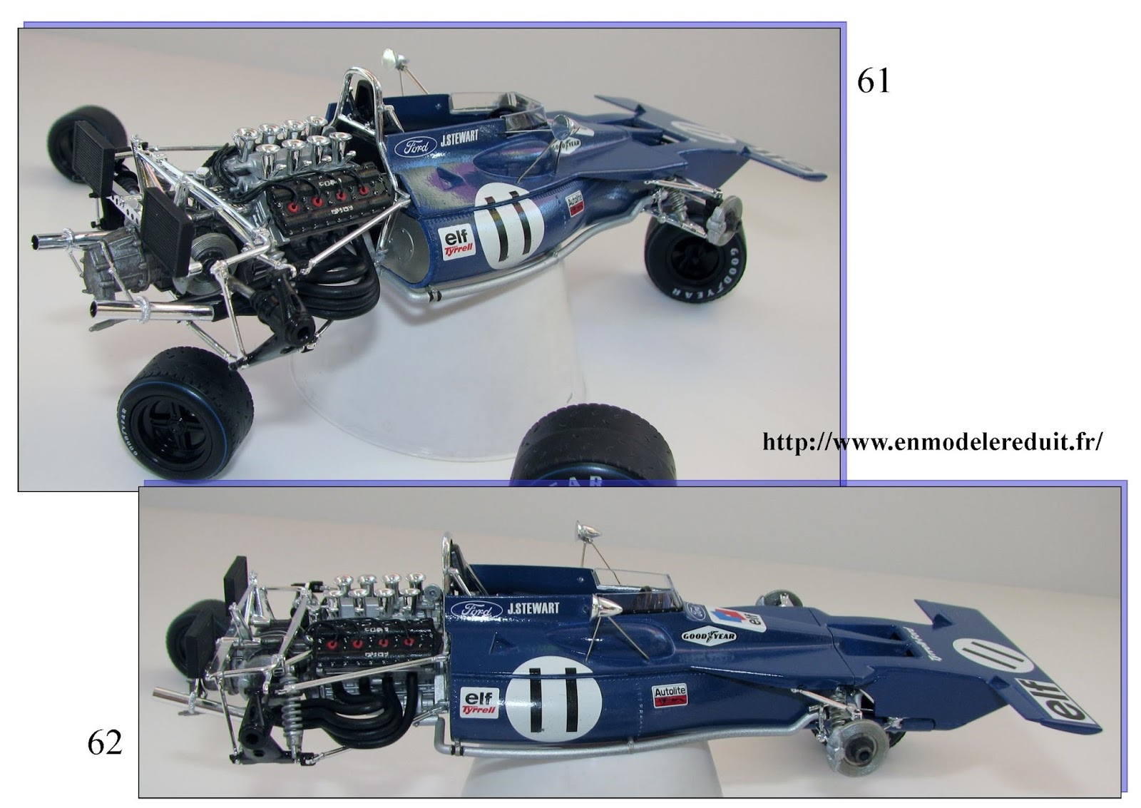 En Modèle Réduit: Tyrrell 003 1971 Version GP de MONACO