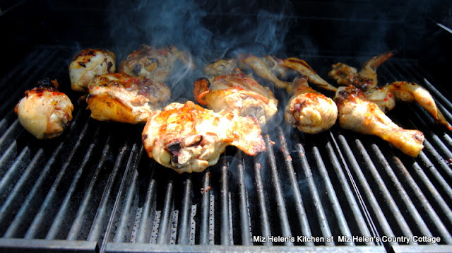 Grilled Pepper Jelly Chicken