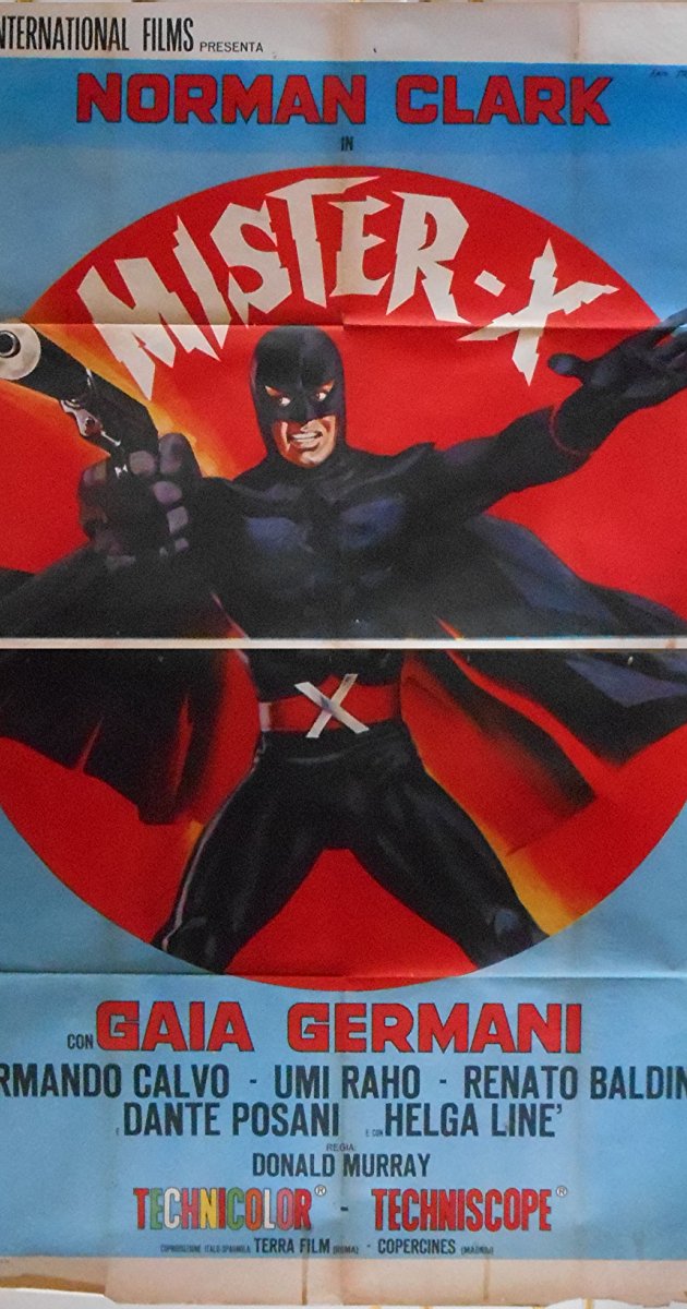 Bloody Pit of Rod: MISTER X (1967)