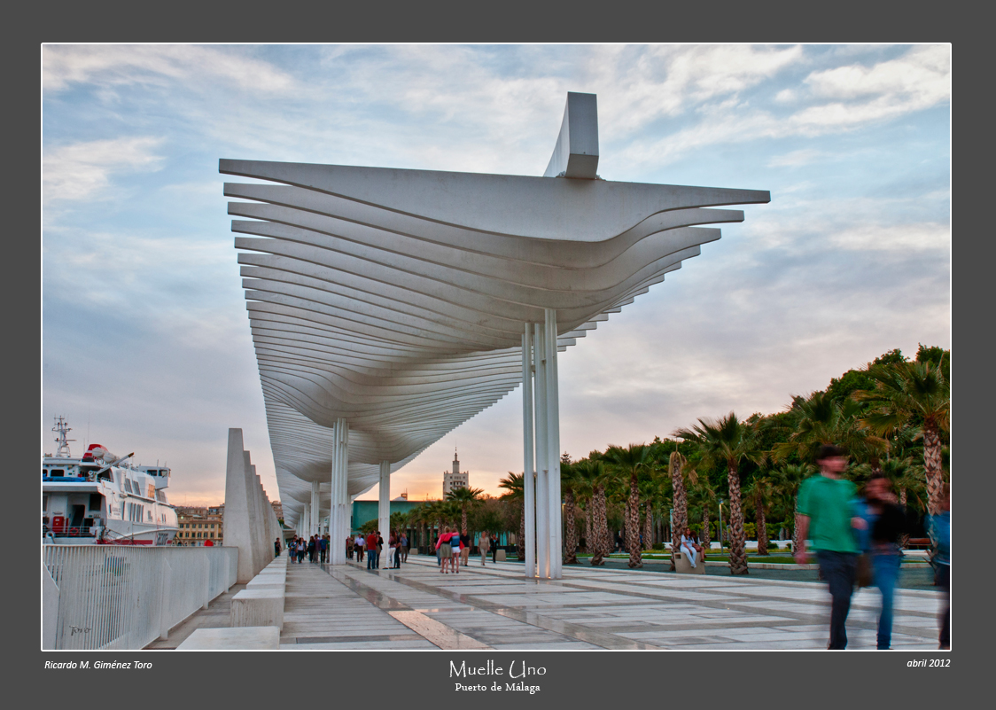 Málaga fotos: Muelle Uno