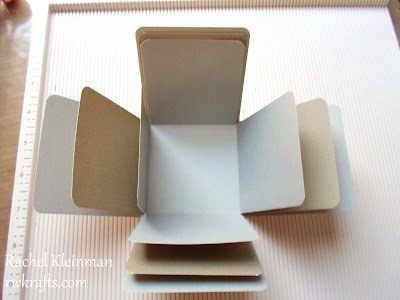 RWKrafts: How To Tuesday - Make an Exploding Scrapbook Box