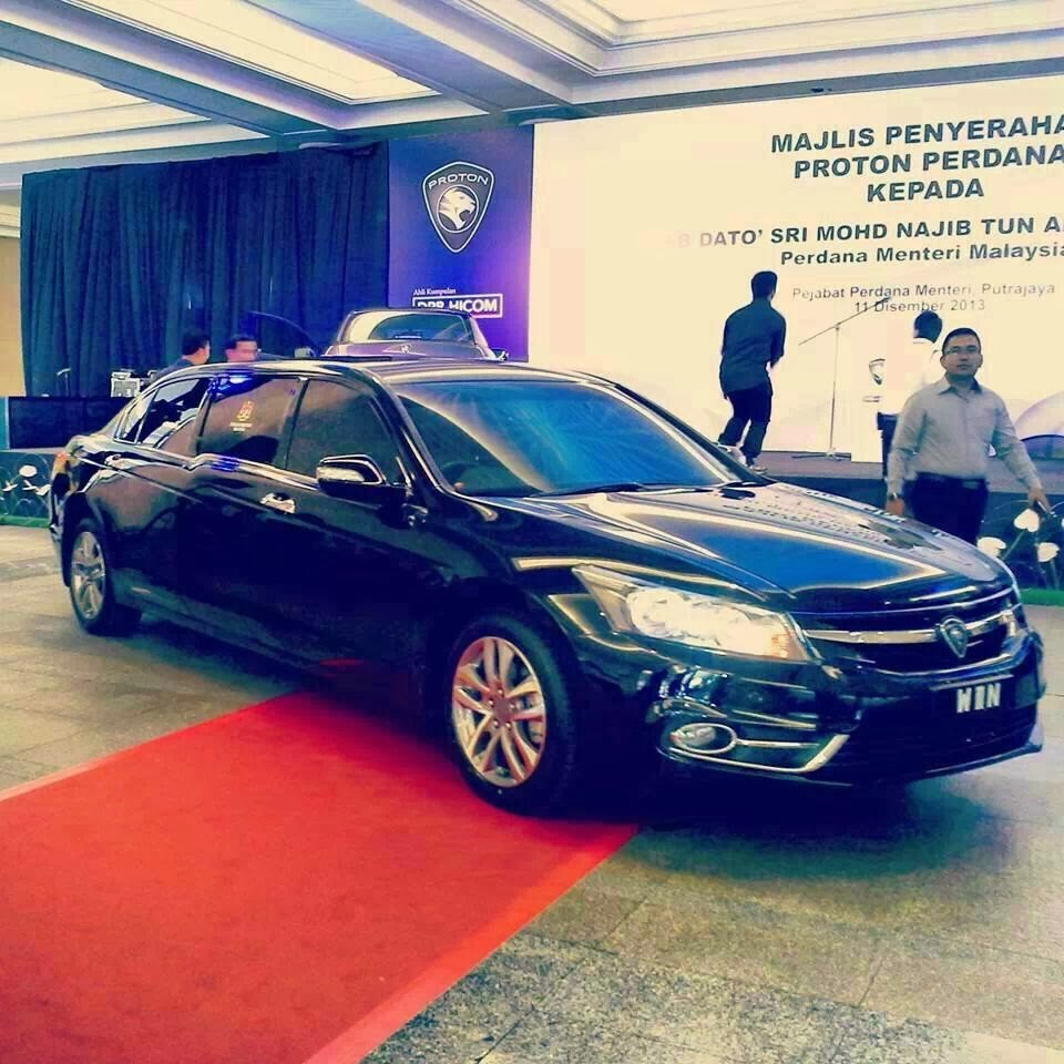 MODEL BARU PROTON PERDANA : KENDERAAN RASMI PERDANA MENTERI