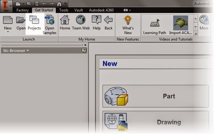 Once the dialog box opens, browse out to the directory the copied the ...