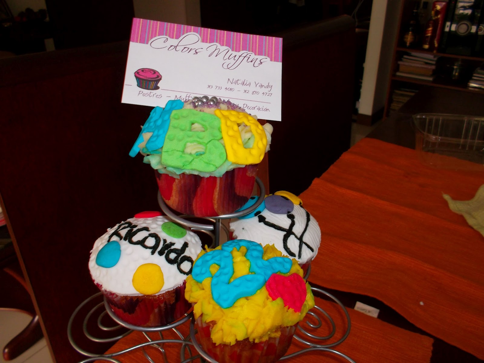 Colors Muffins: Muffins Personalizados