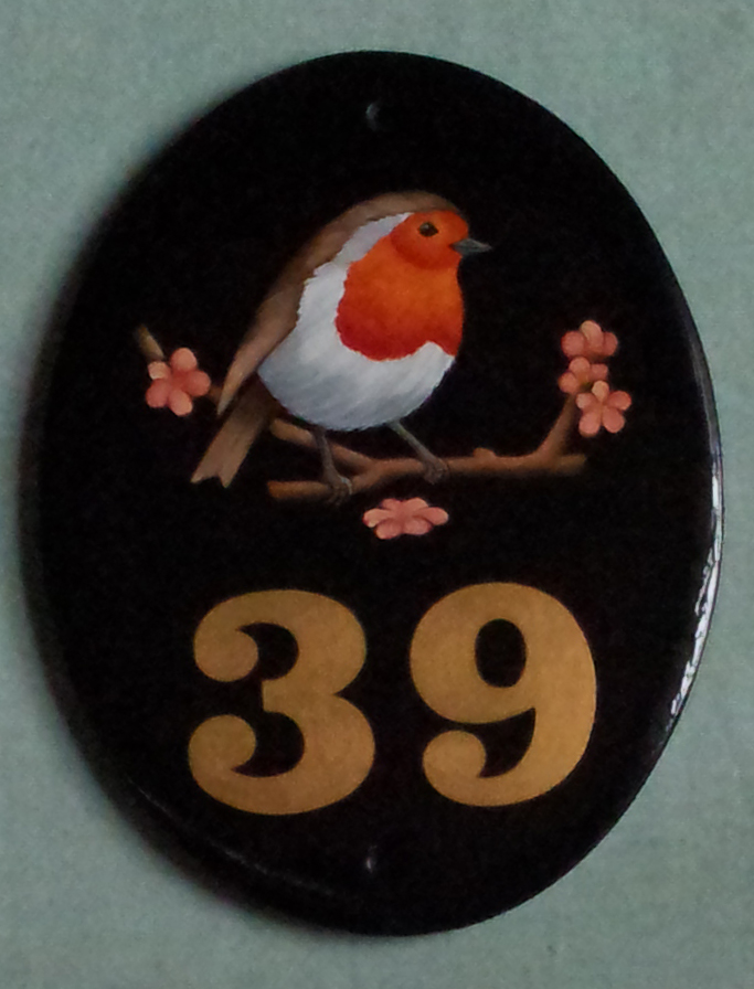 Hand Painted House Signs by Ceramic Art: September 2012