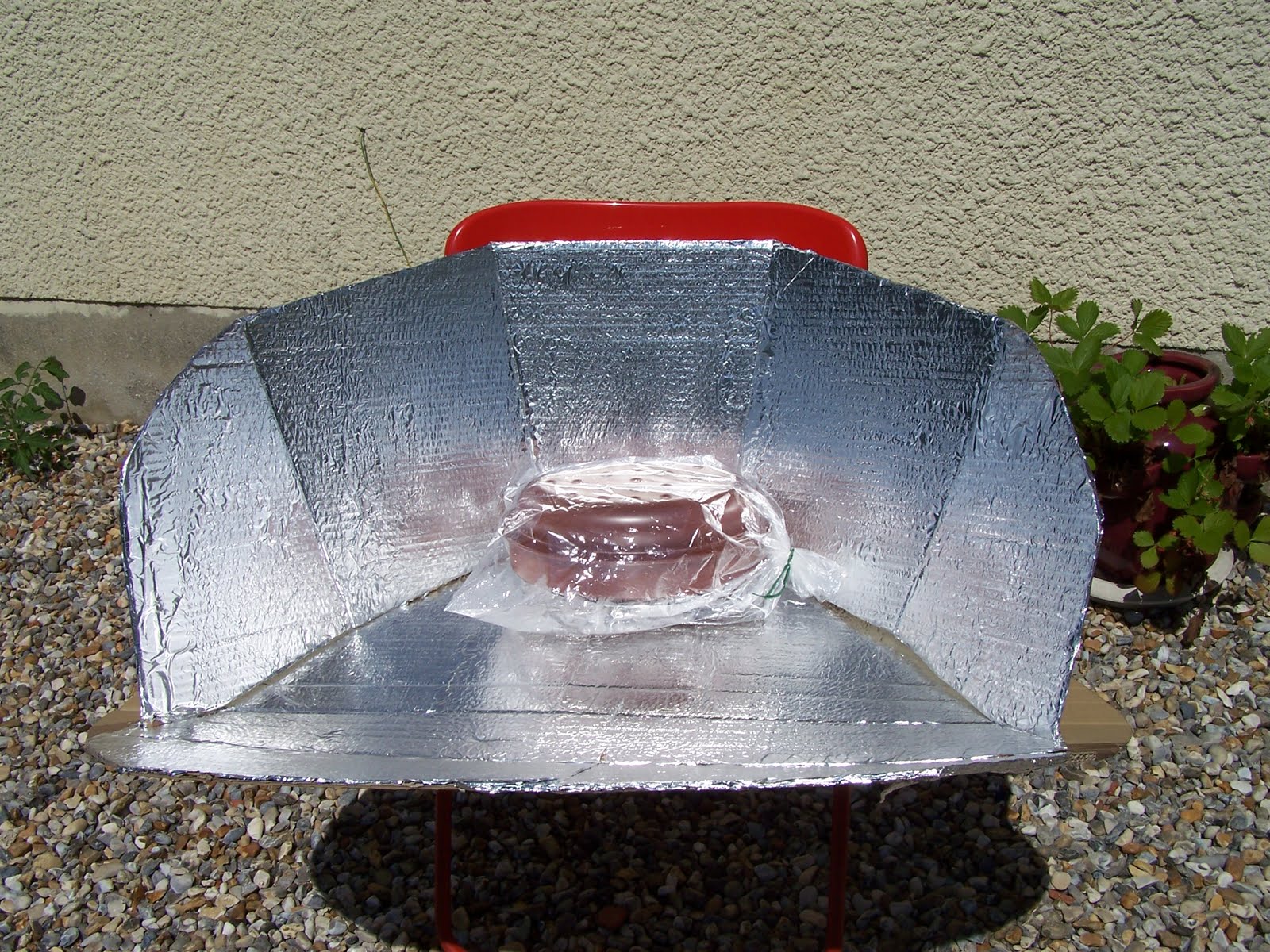 Utilisation d’un four solaire dans le Nord de la France