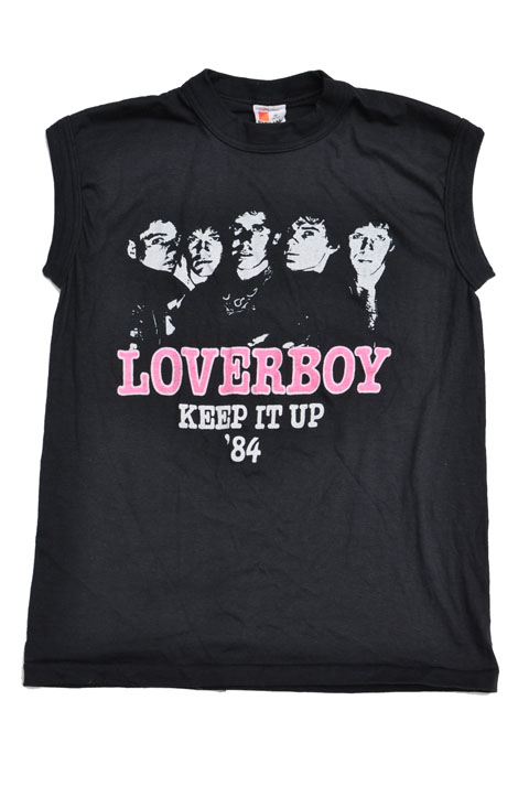 goodbye heart vintage: Loverboy "Keep It Up" Tour T-Shirt. 1984.