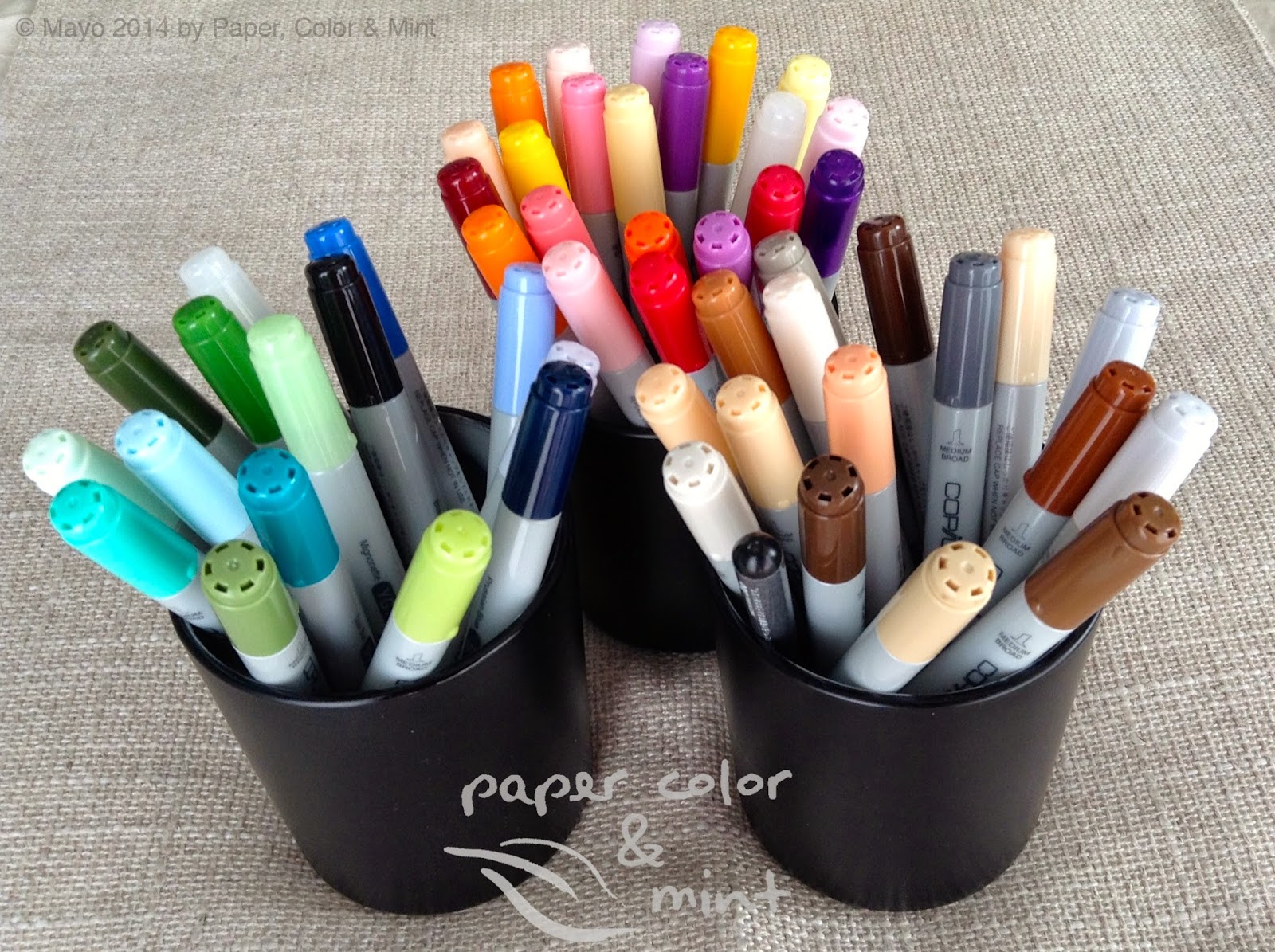 Paper, Color and Mint: Rotuladores Copic - Copic Markers